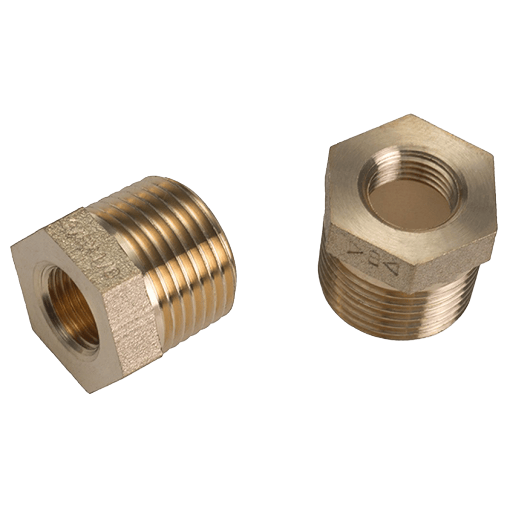 Reduziernippel mit zyl. IG (Rp) und kon. AG (R) - ISO 7-1 1 1/2" x 1" - Conex Bänninger ...