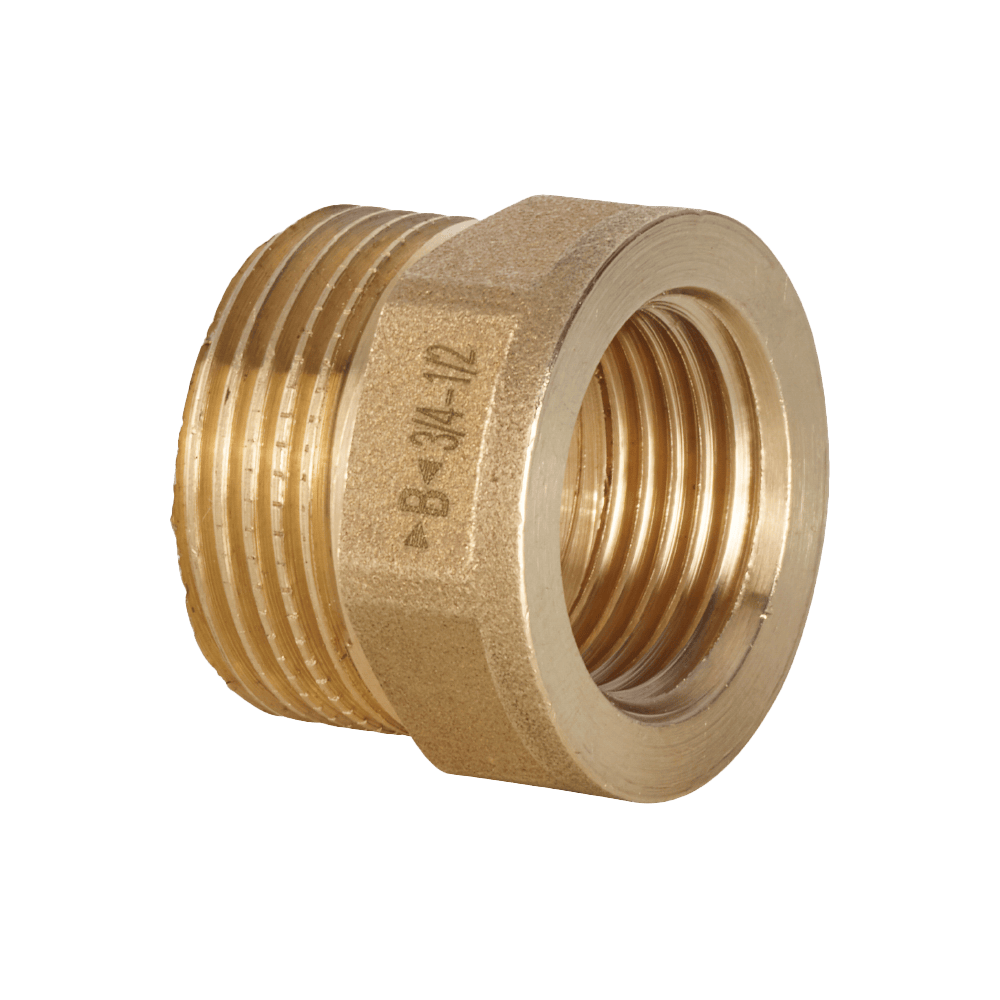 Reduziernippel mit zyl. AG (G) und zyl. IG (G) - ISO 228-1 3/4" x 1/2" - Conex Bänninger ...