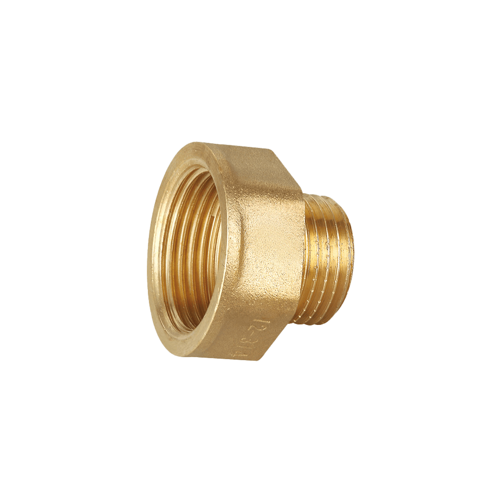 Reduziernippel rund mit zyl. IG (G) und zyl. AG (G) - ISO 228-1 3/4" x 1" - Conex Bänninger ...