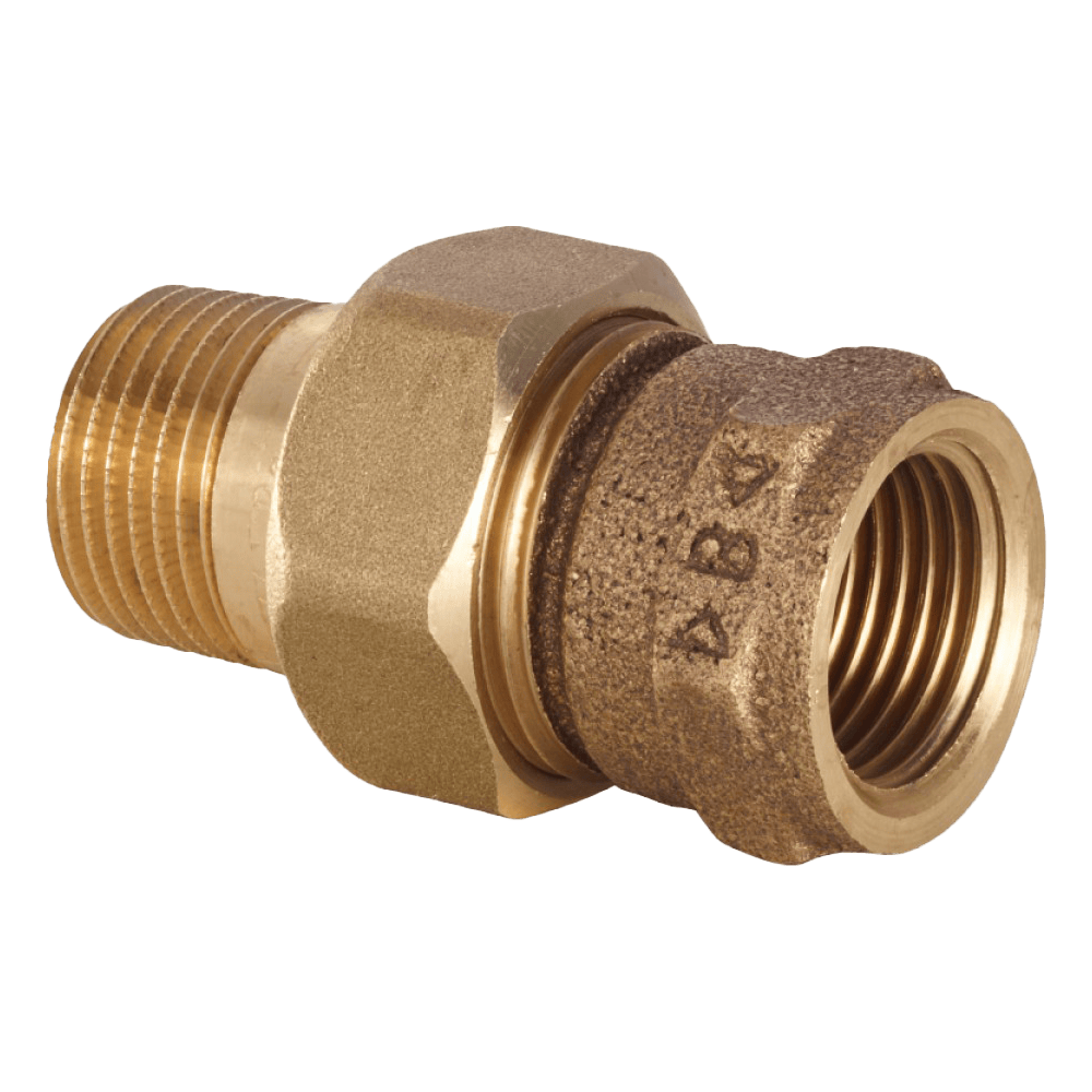 Male x Female Straight Union Connector (Coned Joint) 3/4" - Conex ...