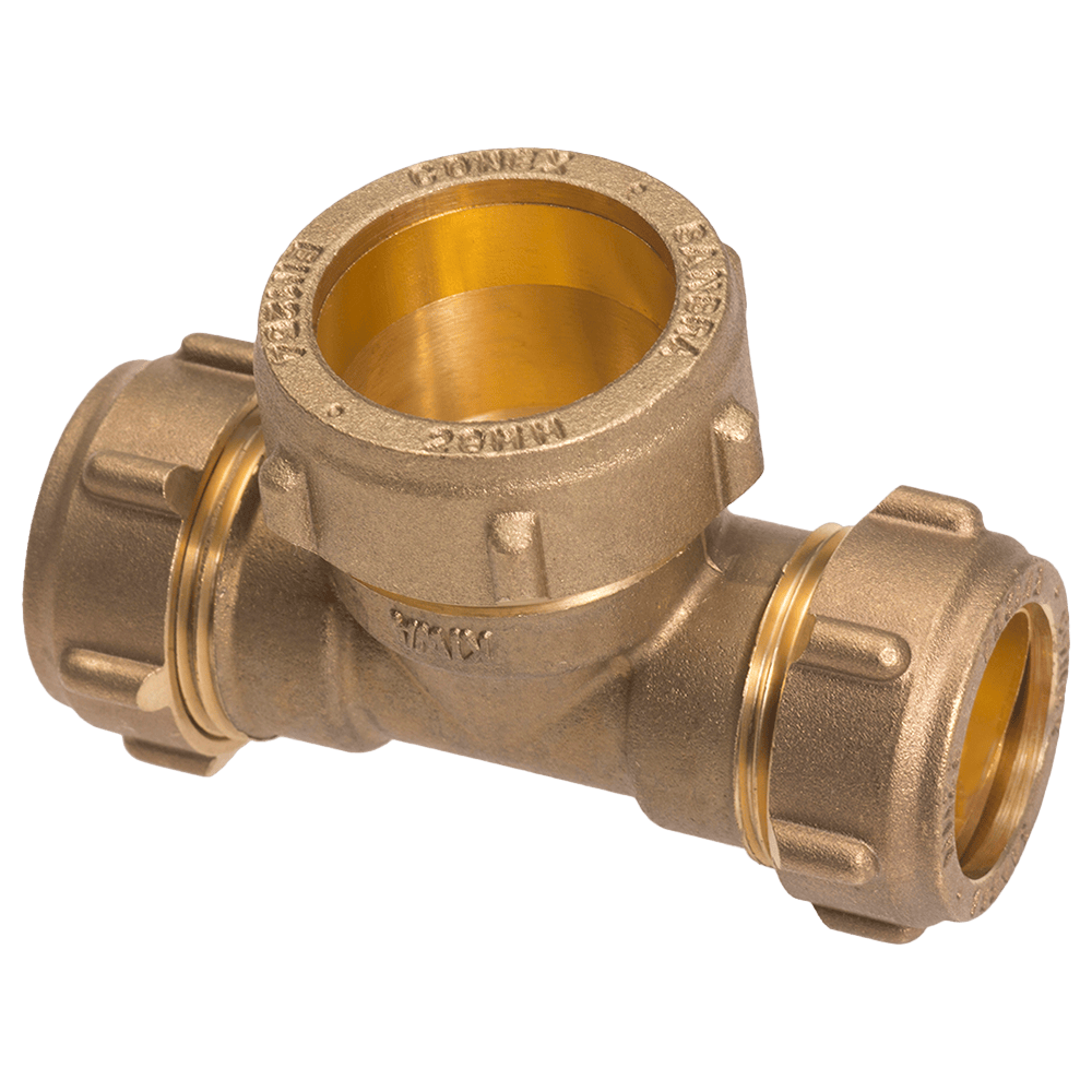 Tee Reduced Both Ends 15 x 15 x 22mm - Conex International