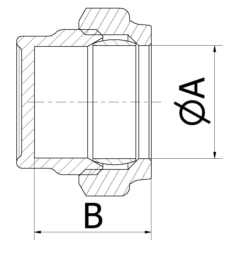 Stop End 12mm - Conex International