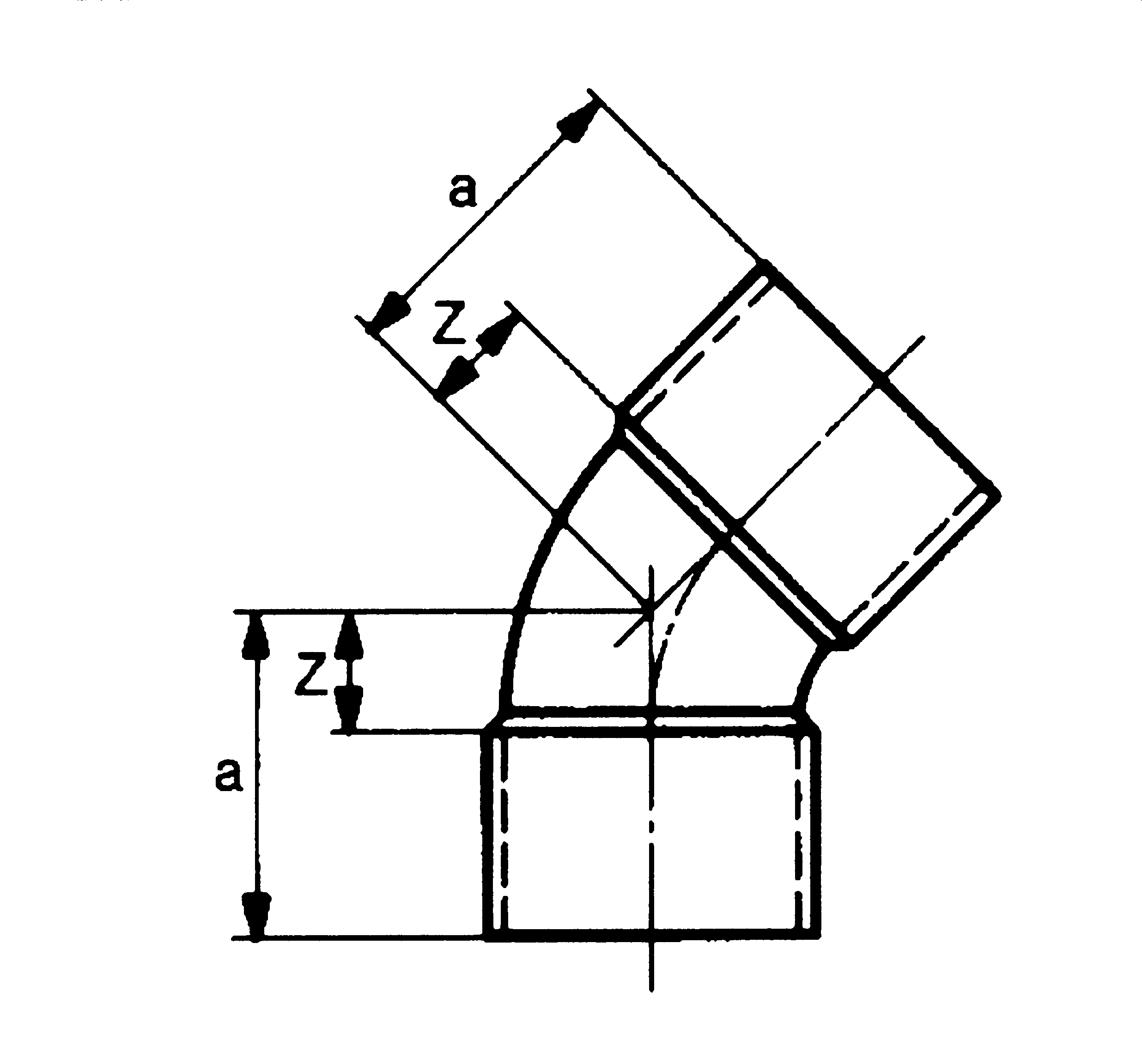 Obtuse Elbow 1 5/8" - Conex International