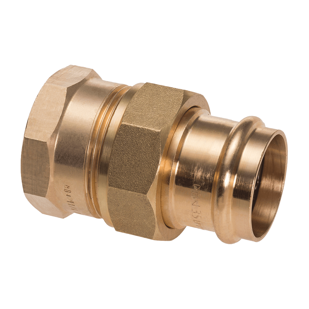 Female Straight Union Connector 12 x 1/2" - Conex International