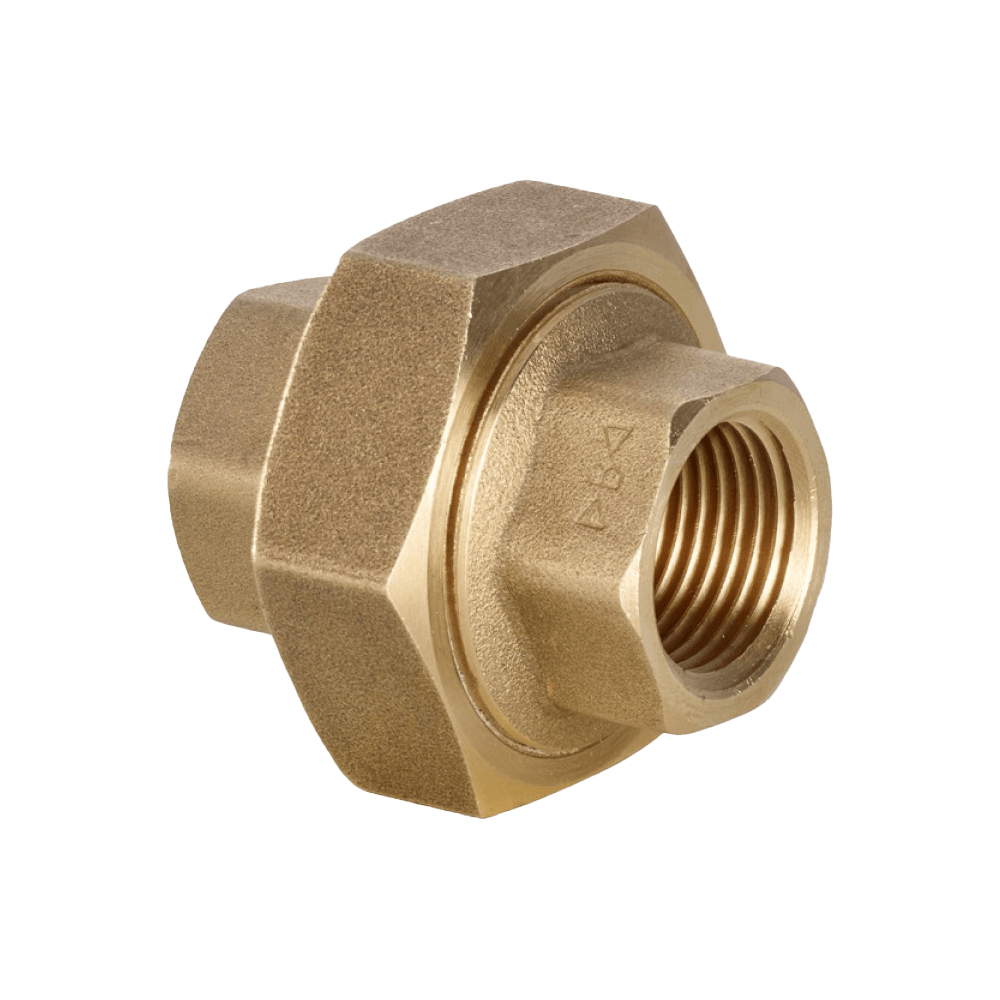 Straight Union FxF Metal 1 1/2" - Conex Bänninger - UK & Middle East