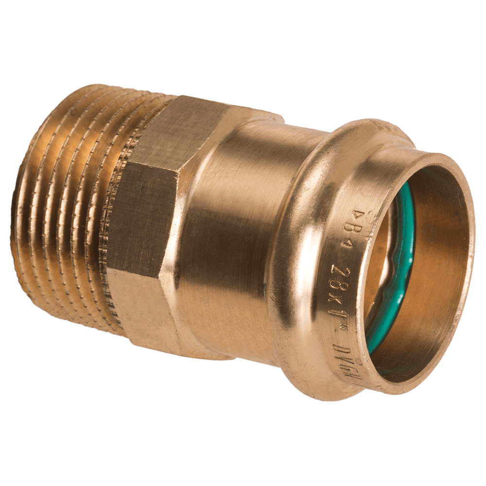 Straight Male Connector 15 x 3/4" - Conex Bänninger - UK & Middle East