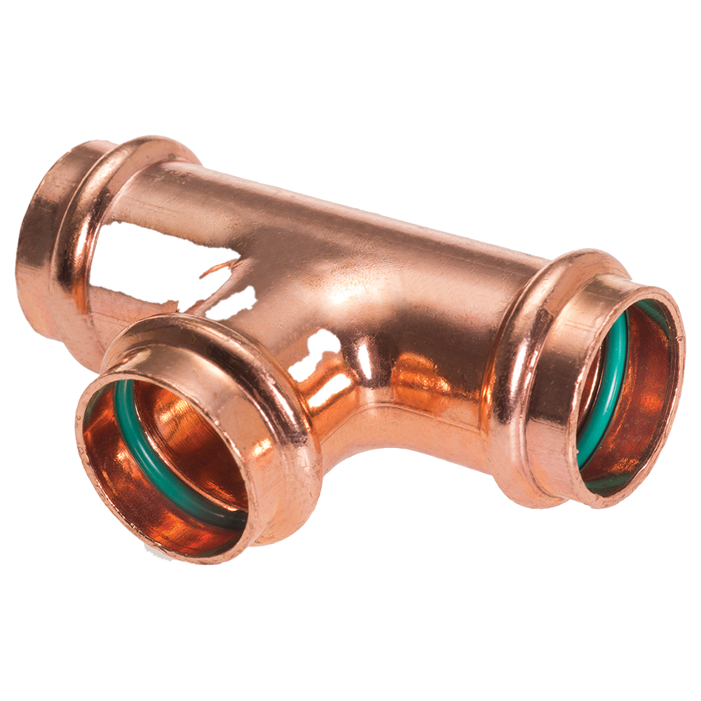 Tee with Female Threaded Branch 22 x 1/2 x 22mm - Conex Bänninger - UK ...