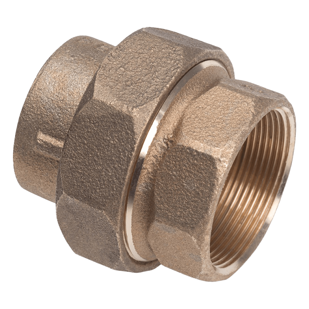 Male x Female Straight Union Connector (Flat Joint) 1 1/4 x 2" - Conex ...